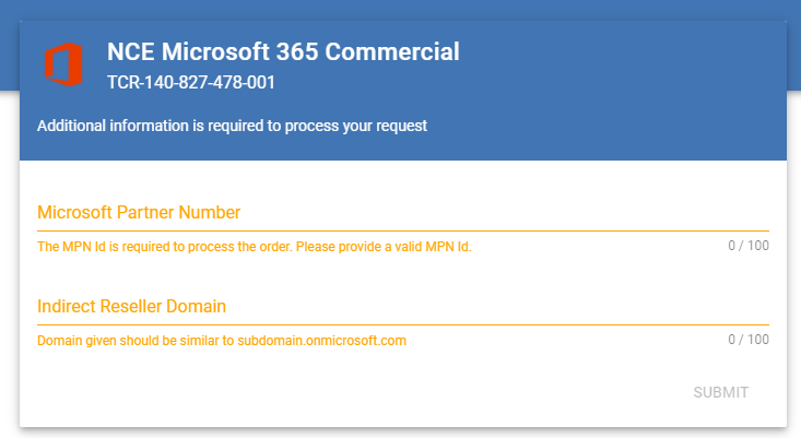 Order Process as a Transacting Partner